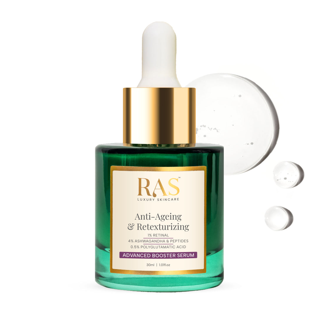 Anti-Ageing & Retexturizing Advanced Booster Serum – RAS Luxury Skincare