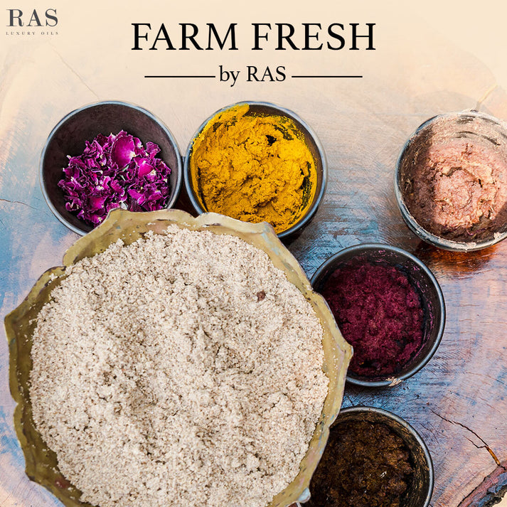 RAS Farm Fresh Radiance Ubtan – RAS Luxury Skincare