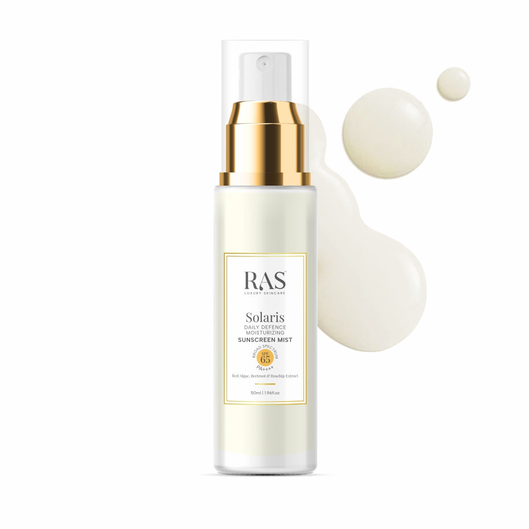Solaris Daily Defence Sunscreen Mist with SPF 65 for Face & Body – RAS ...