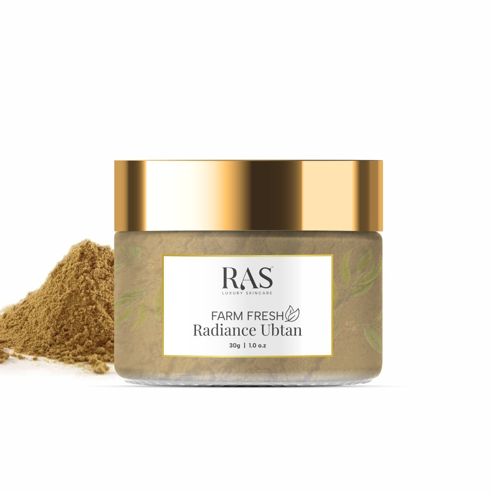 RAS Farm Fresh Radiance Ubtan – RAS Luxury Skincare